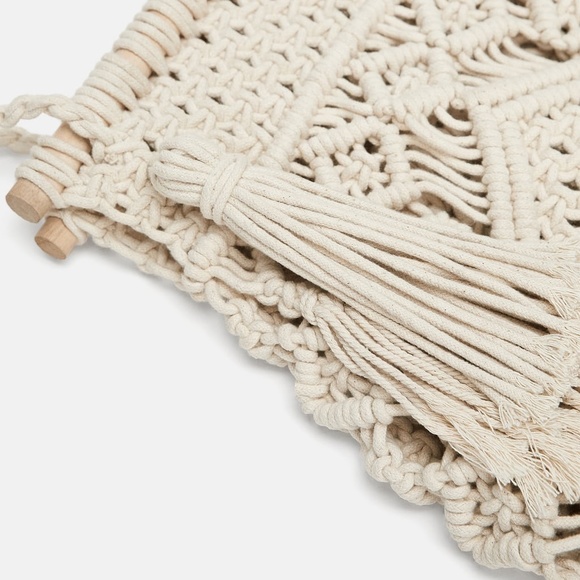 Zara | Bags | Zara Handmade Woven Fabric Shopper Bag | Poshmark